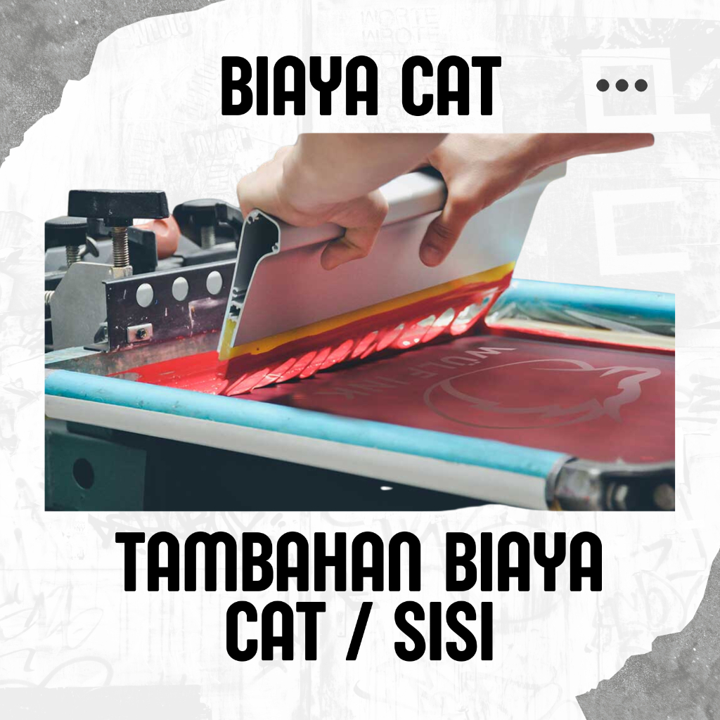 Jual Tambah CAT SABLON 1 warna 1 sisi | Shopee Indonesia
