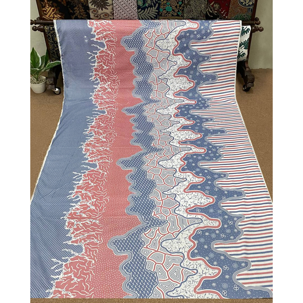 Jual Kain Batik Modern Warna Soft Kain Batik Seragam Pastel Murah ...