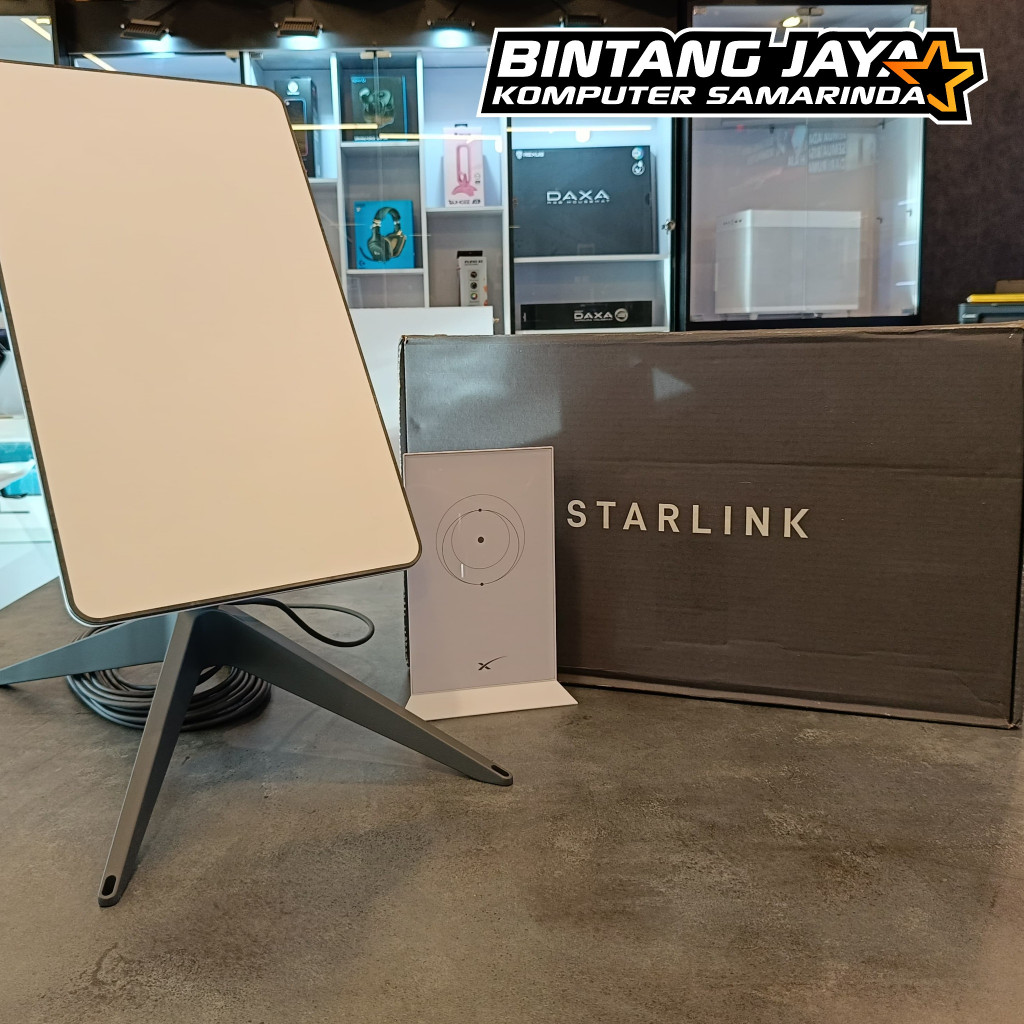 Jual STARLINK Standard Internet Kit Satellite Antenna & WiFi Router Kit ...