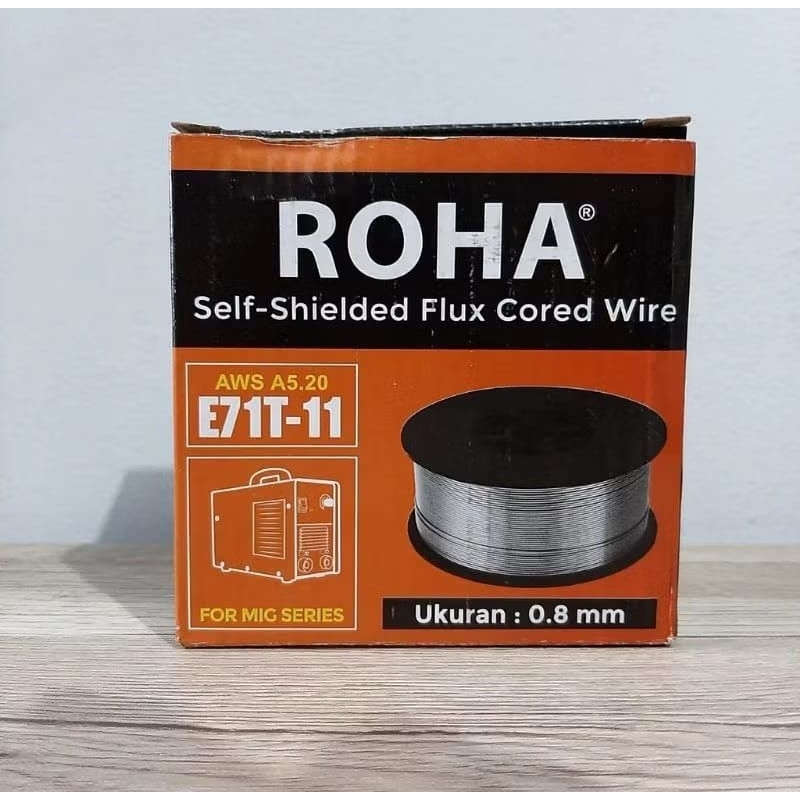 Jual Kawat Las Mig Fluxcore 0,8mm 1kg CO2 Migi 120 130 Wire AWS E71T-GS ...