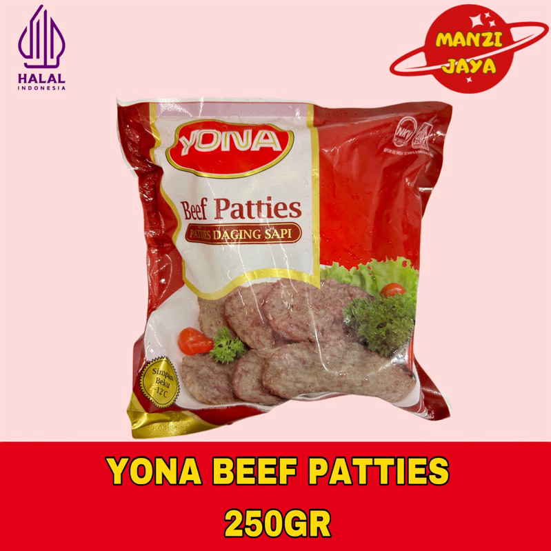 Jual YONA Beef Patties 500gr | Shopee Indonesia