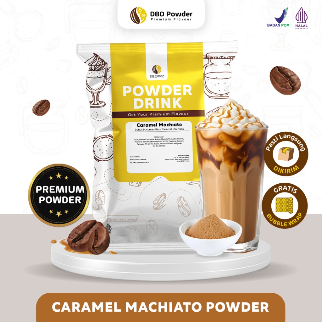 Jual Bubuk Minuman Kopi - Powder Caramel Machiato | Shopee Indonesia