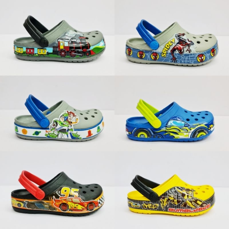 Jual CROCS KIDS FUNLAB/SANDAL ANAK LAKI LAKI/SANDAL ANAK ANAK/CROCS ...