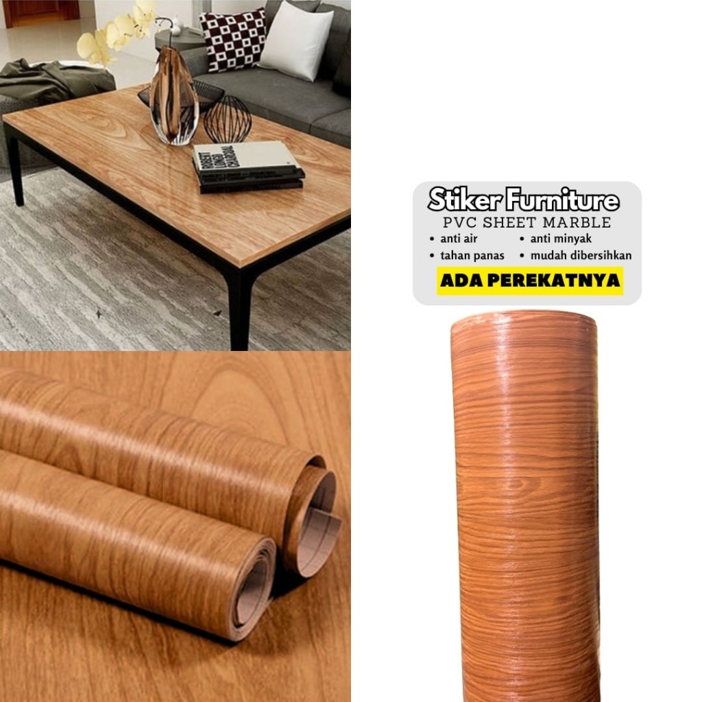 Jual PVC Interior Film / Decosheet / Pelapis Furniture Meja Kursi ...