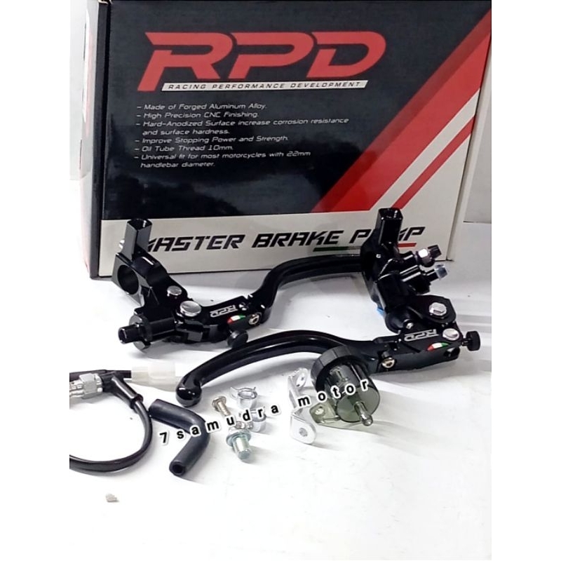 Jual Master rem rpd racing tabung pisah + kopling model KLX, CRF ...