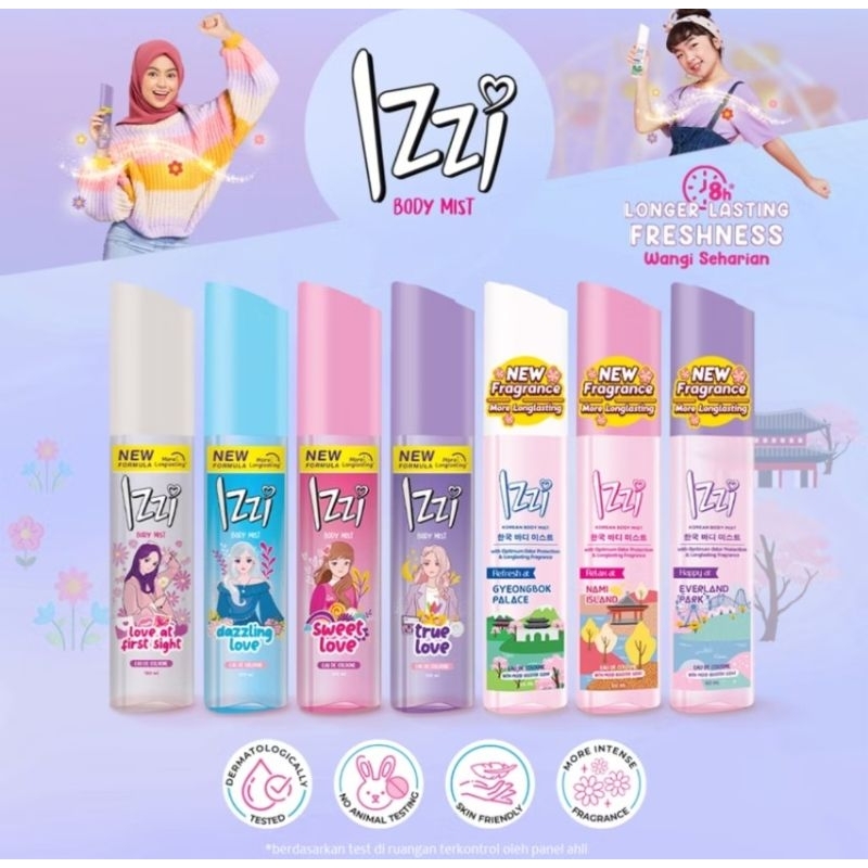 Jual Izzi Parfume Body Mist 100ml | Shopee Indonesia