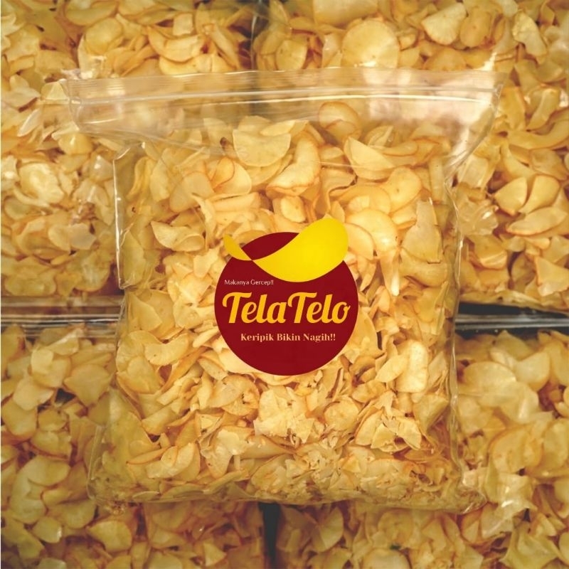 Jual Keripik Singkong 1kg Rasa Original Balado Pedas Manis Keju Rumput ...