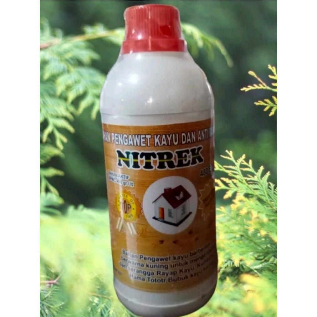 Jual OBAT ANTI RAYAP/PENGAWET KAYU NITREK 500 ML | Shopee Indonesia