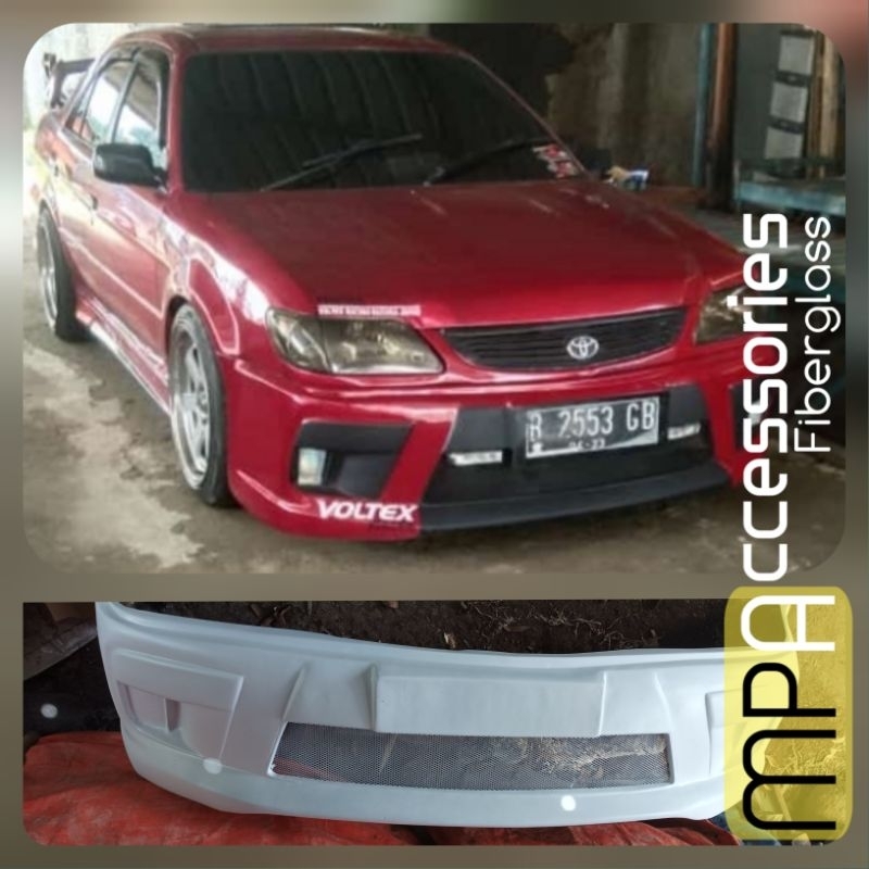 Jual Full bumper bemper Toyota Soluna type GLI dan XLI custom model ...