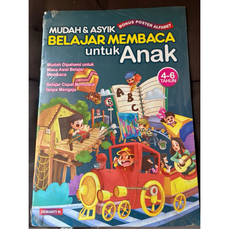 Jual MUDAH ASYIK BELAJAR MEMBACA UNTUK ANAK - BONUS POSTER DINDING ...