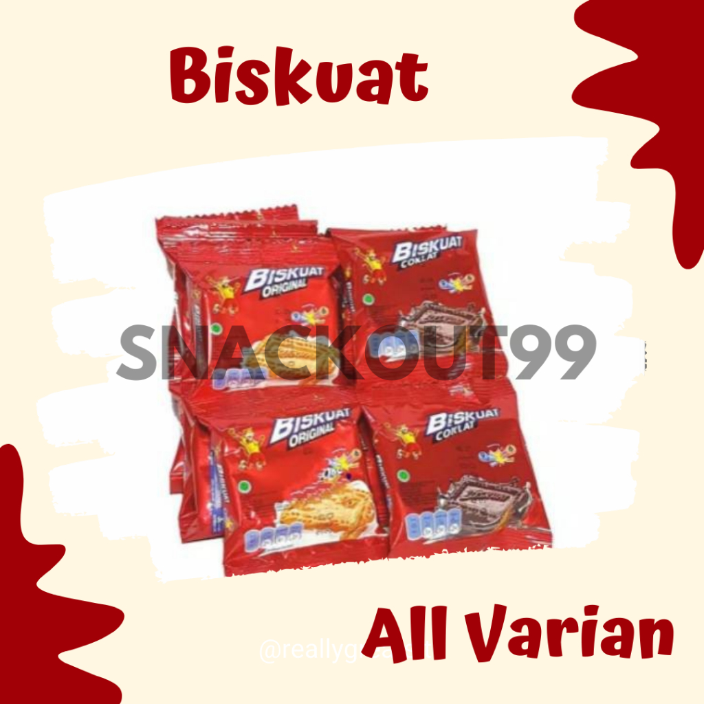 Jual Biskuat Biskuit Susu Renceng All Varian 10 gram x10 Pcs | Shopee ...
