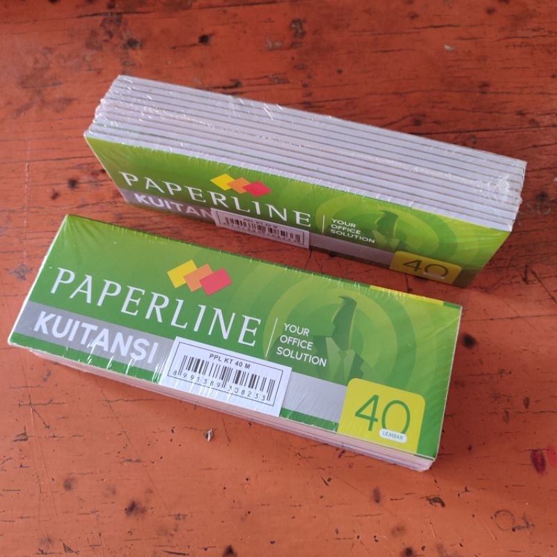 Jual 1 Pak Buku Kwitansi Kecil Paperline Isi 10 Buku | Shopee Indonesia