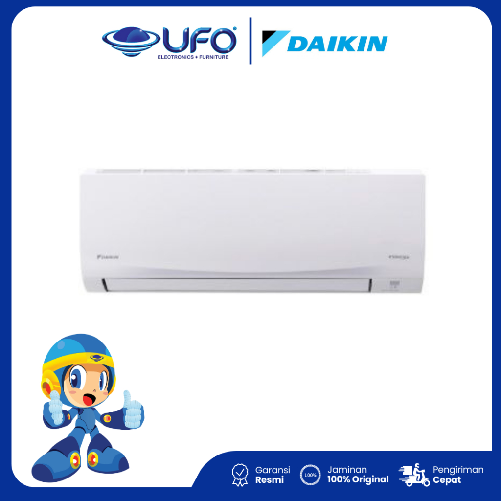 Jual DAIKIN FTKQ35UVM4 AC FLASH INVERTER 1.5PK | Shopee Indonesia