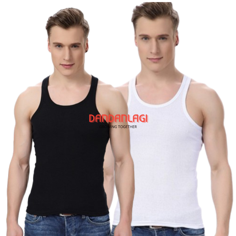 Jual Kaos Singlet Pria Dewasa Baju Kaos Dalam Cowok Kaus Daleman MURAH ...