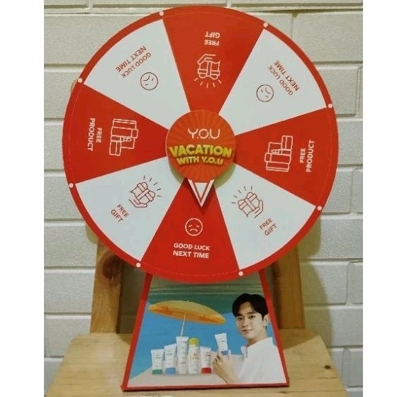 Jual Spin Wheel Stand Logo/Roda Putar/Roda Undian | Shopee Indonesia