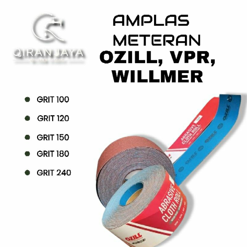 Jual Amplas Roll 1 Meteran Variasi Dan Ukuran | Shopee Indonesia