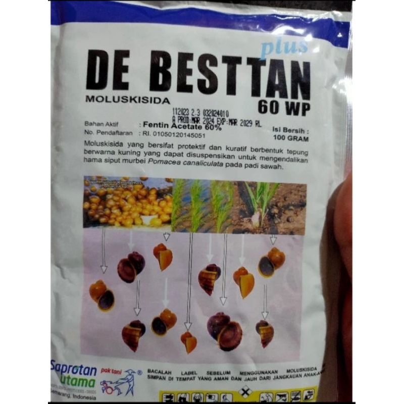 Jual Debestan bestan debesstan 100gram obat keong | Shopee Indonesia