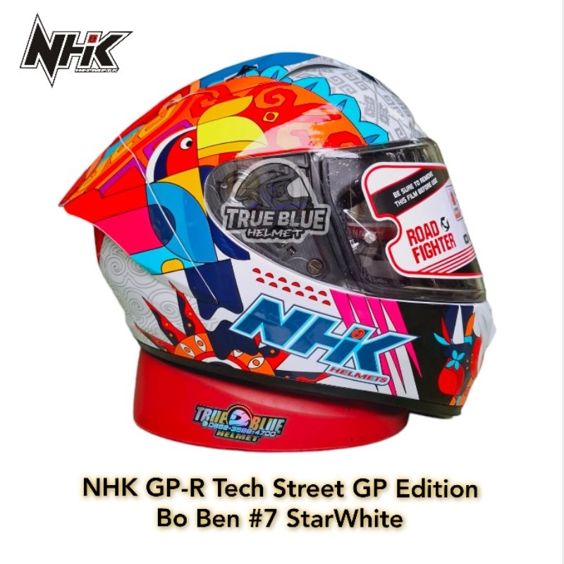 Jual NHK GP-R Tech Street GP Edition Bo Ben #7 StarWhite | Shopee Indonesia