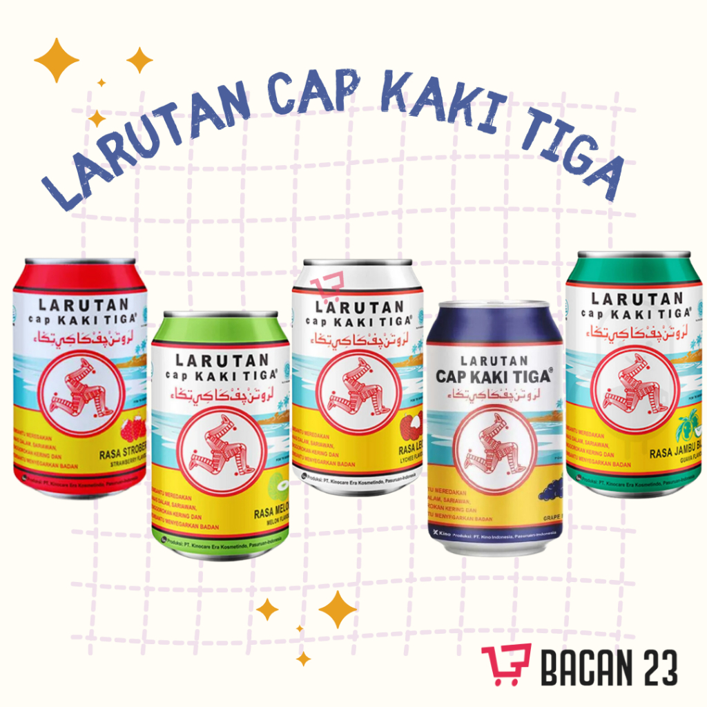 Jual Minuman Larutan Cap Kaki tiga (320ml) Minuman Panas Dalam | Shopee Indonesia