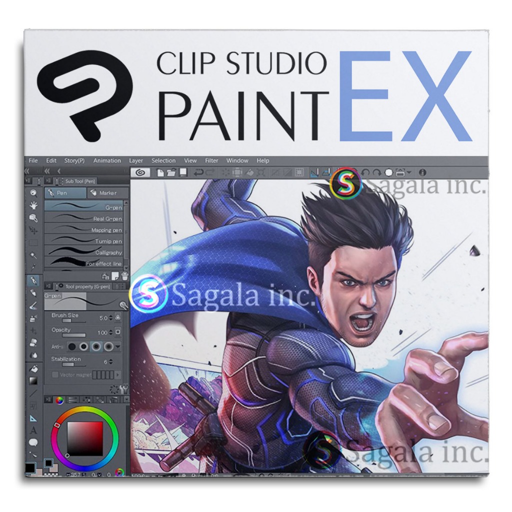 Jual CLIP STUDIO PAINT EX - WINDOWS - CSP COMIC MANGA DESIGN KOMIK ...