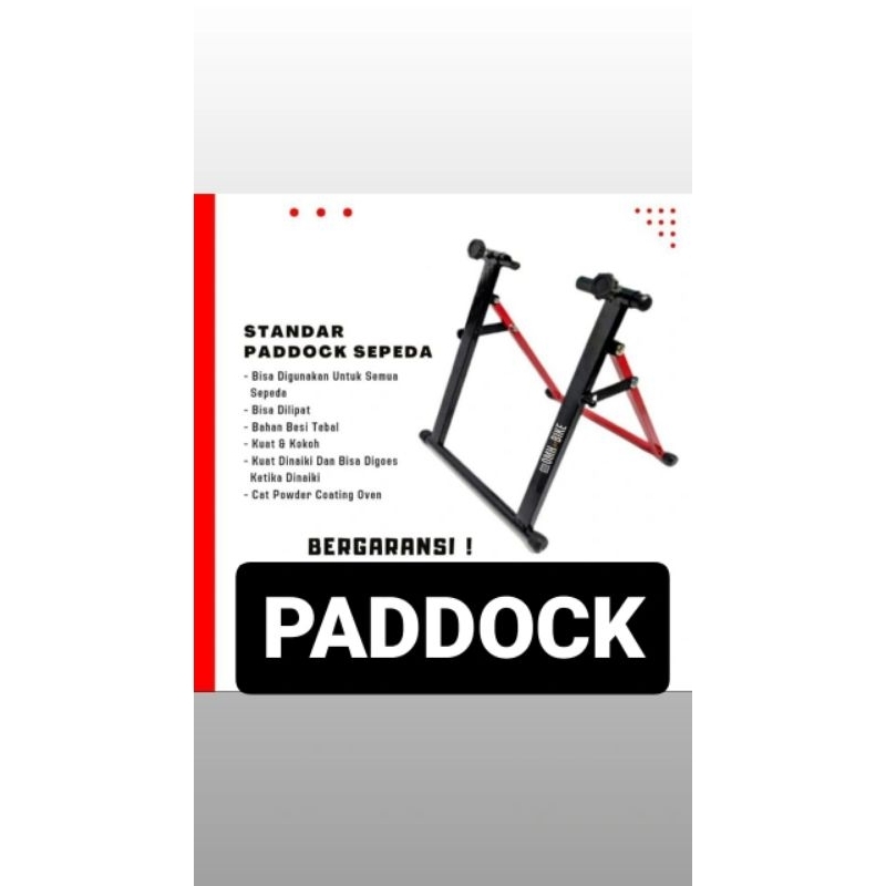 Jual STANDAR PADDOCK SEPEDA KUAT BISA DINAIKI BISA DI LIPAT MODERN ...