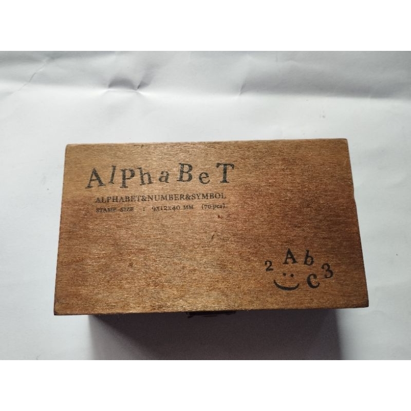Jual Stempel cap huruf angka alphabet Stamp Set Samoyed STM-AN70 ...