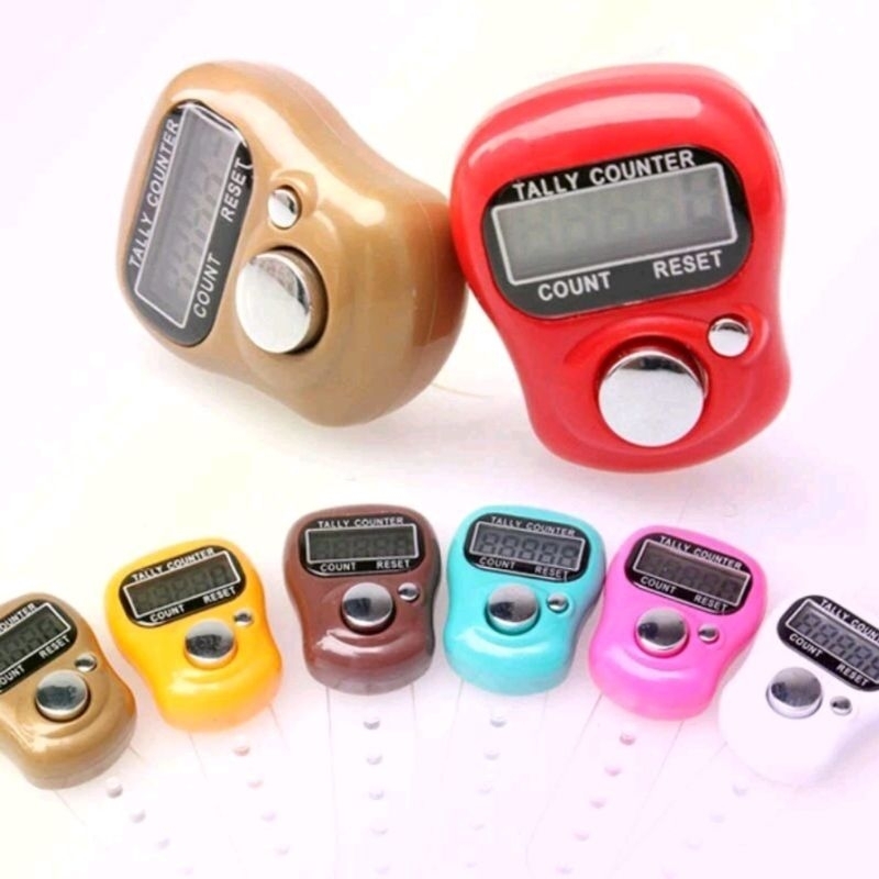 Jual COD Alat Hitung Digital Led Tasbih Digital Tasbih Jari Counter ...