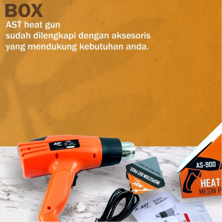 Jual 900Watt Mesin Pemanas Heat Gun Hot Gun AST AS900 | Shopee Indonesia