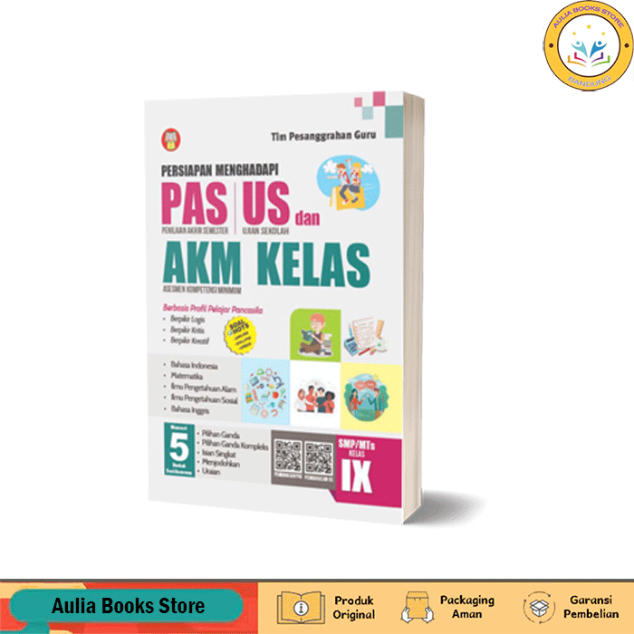 Jual Buku Persiapan Menghadapi PAS, US, dan AKM Kelas Untuk SMP/MTs Kelas IX/9 | Shopee Indonesia