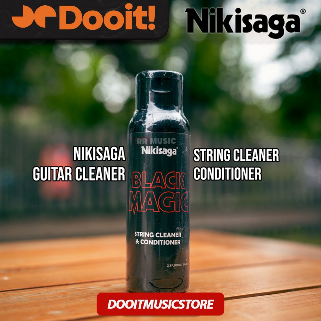 Jual NIKISAGA Black Magic String Cleaner Conditioner Senar Gitar Bass ...