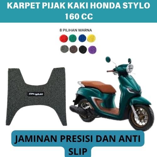 Jual Karpet motor Honda Stylo, Karpet mie bihun honda Stylo atau Alas kaki Stylo Berlogonya ...