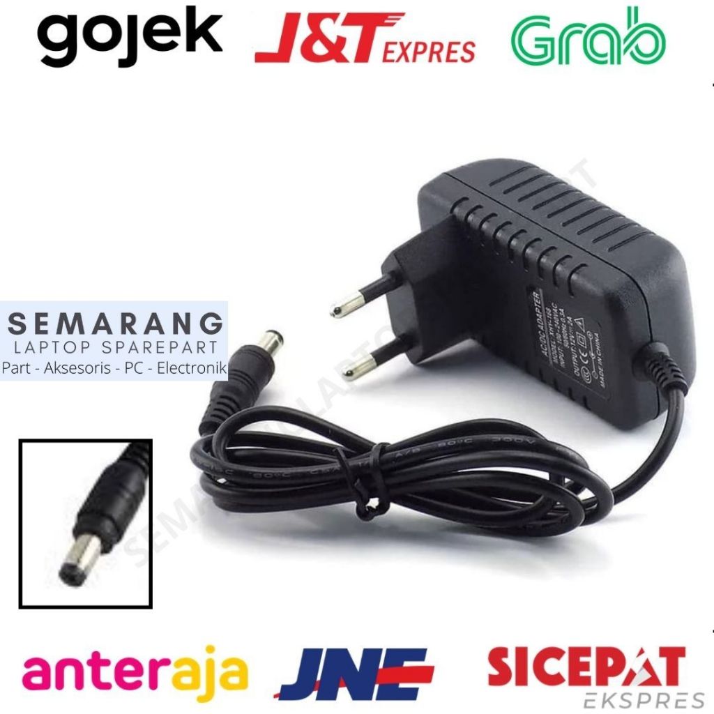 Jual ADAPTOR 12V 2A Power Adapter Stb Cctv Router Led Strip Wifi Zte ...