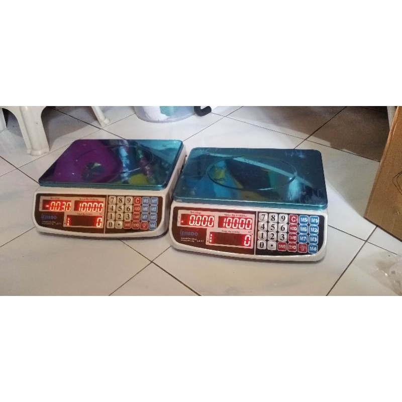 Jual timbangan digital dual display model terbaru maksimal 40kg ...