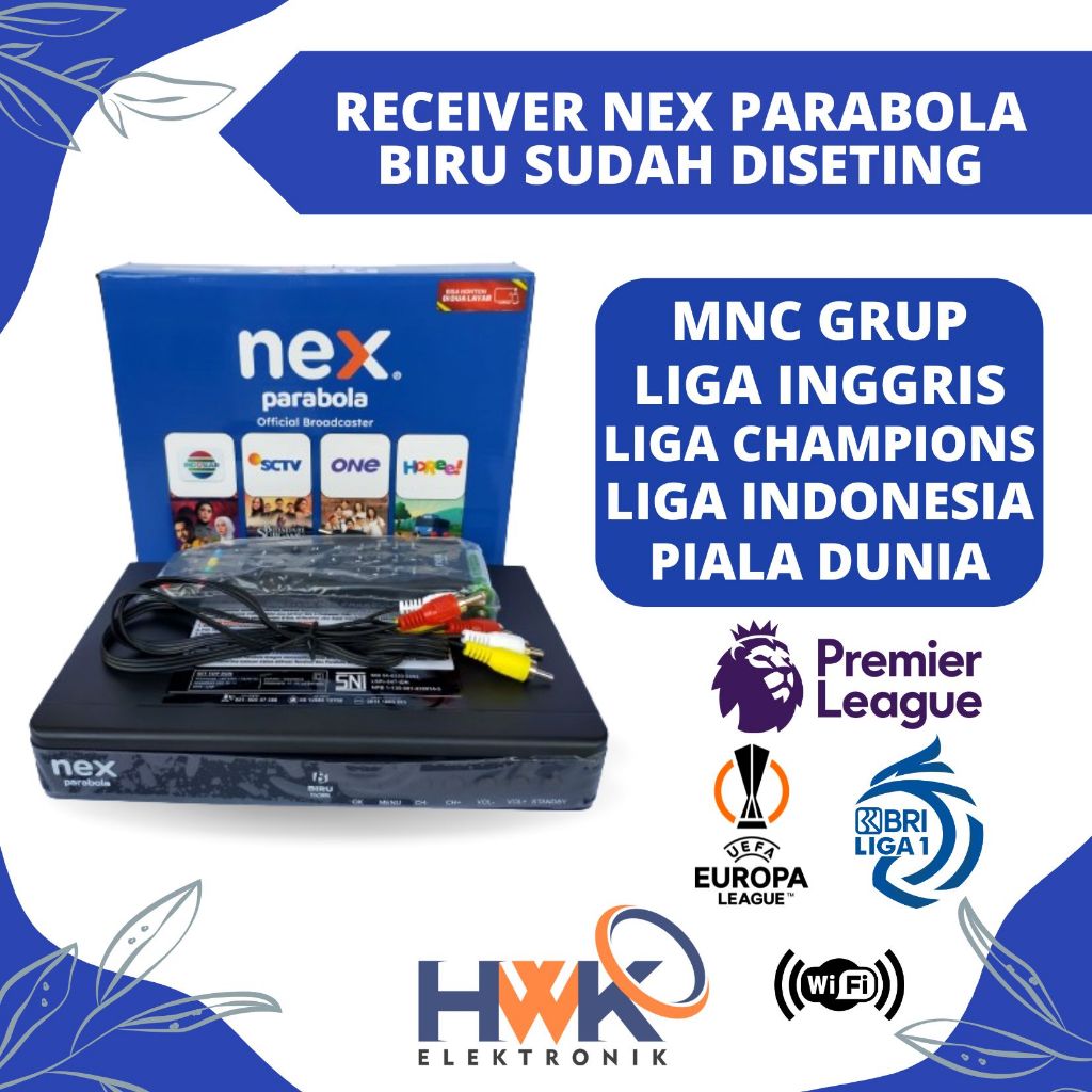 Jual Receiver Nex Parabola G2 NEX BIRU Open MNC grup terbaru | Shopee ...