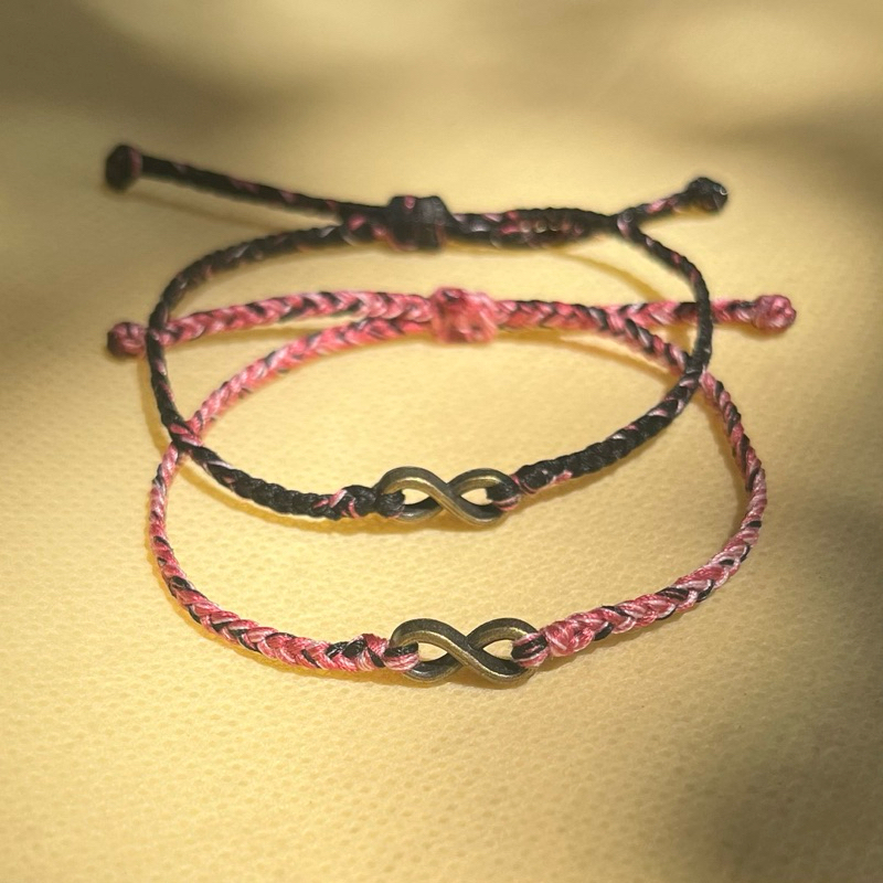 Jual Raff • Gelang Couple infinity • pink edition | Shopee Indonesia