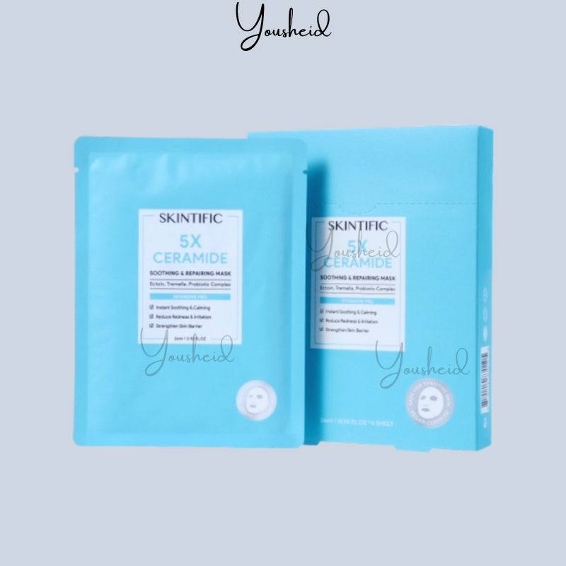 Jual Skintific 5X Ceramide Shooting Sheet Mask - Masker Wajah Skintific ...