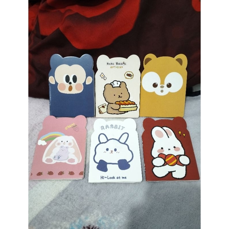 Jual Buku Notes Kecil Karakter / Note Book Mini / Catatan Kecil ...