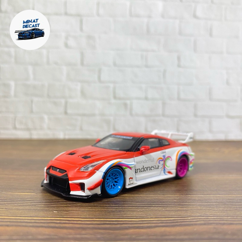 Jual mini gt r35 wonderful indonesia unsealed | Shopee Indonesia