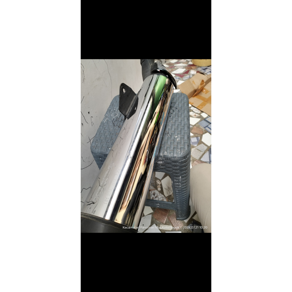 Jual Knalpot Sonic 150 original copotan standar sesuai foto | Shopee ...