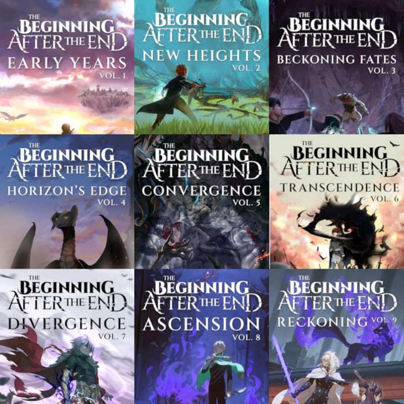 Jual (English) The Beginning After The End (10 book series) by TurtleMe ...