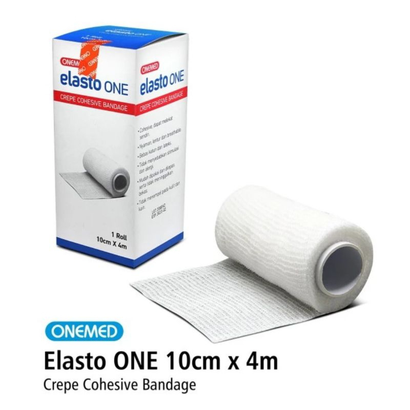 Jual ONEMED Elasto One Verban 10cm x 4m Roll OneMed / Perban Elastis ...