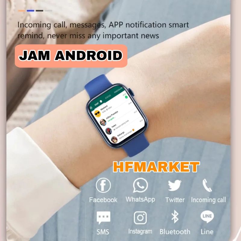 Jual Jam Tangan Smartwatch Android Imo Jam Tangan PintarJam Tangan ...