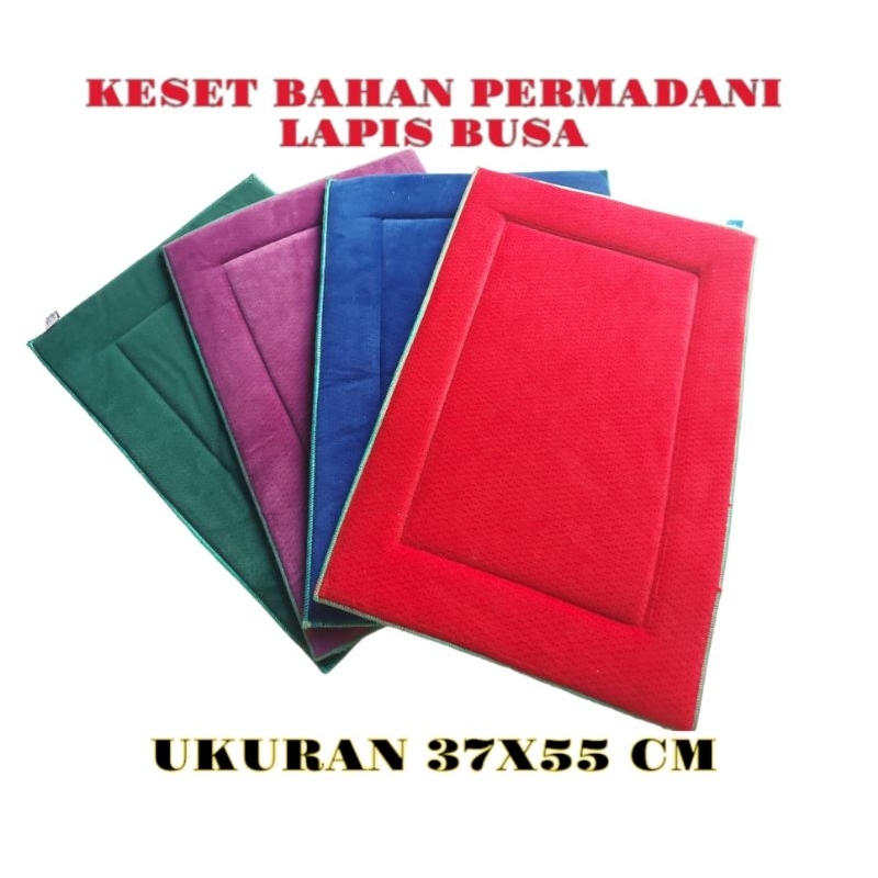 Jual Keset Kaki Bahan Kain Polyester Lapis Busa Home Made | Shopee ...