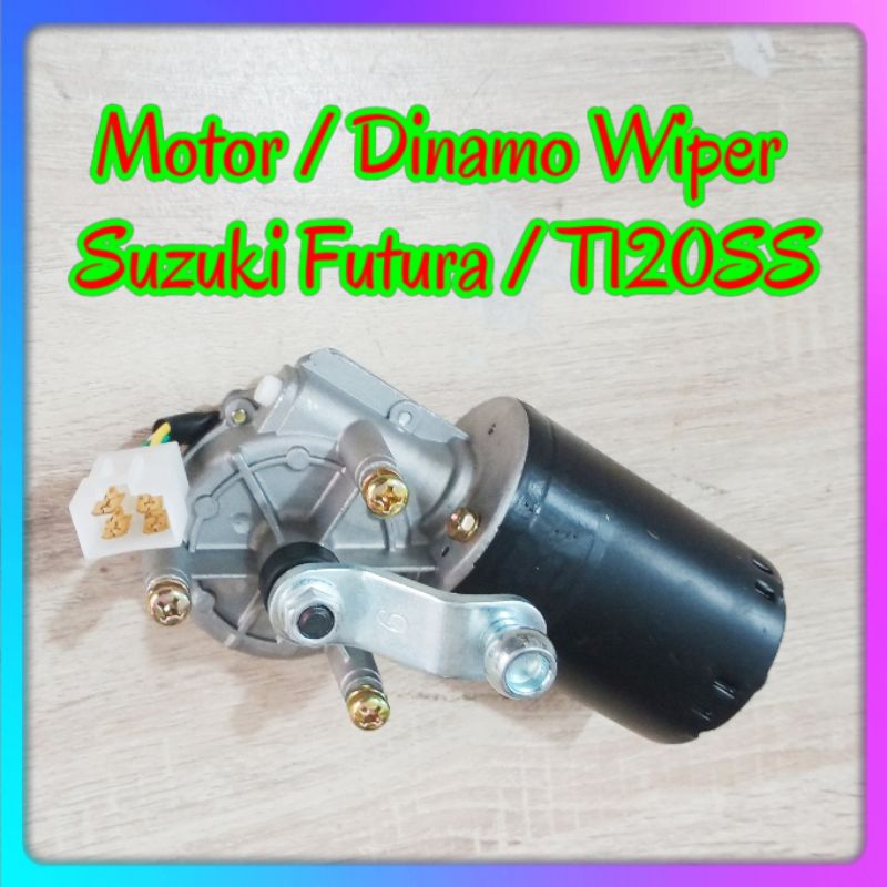 Jual MOTOR WIPER / DINAMO WIPER SUZUKI FUTURA / T120SS DEPAN | Shopee ...