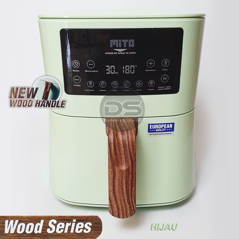 Jual MITO AF1 Digital Air Fryer 4 Liter Low Watt - AirFryer DigiFry AF ...