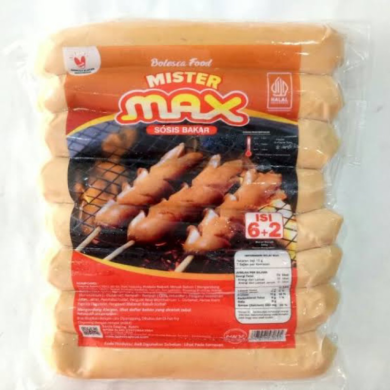 Jual sosis ayam max isi 8 | Shopee Indonesia
