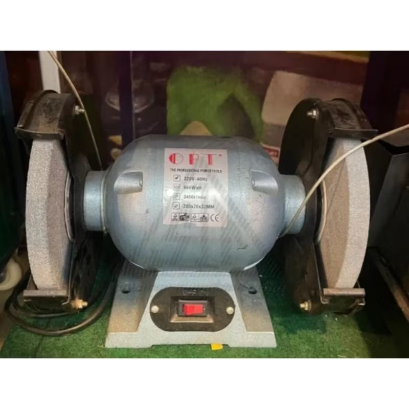 Jual Grenda duduk 10"inch bench grinder 250mm | Shopee Indonesia