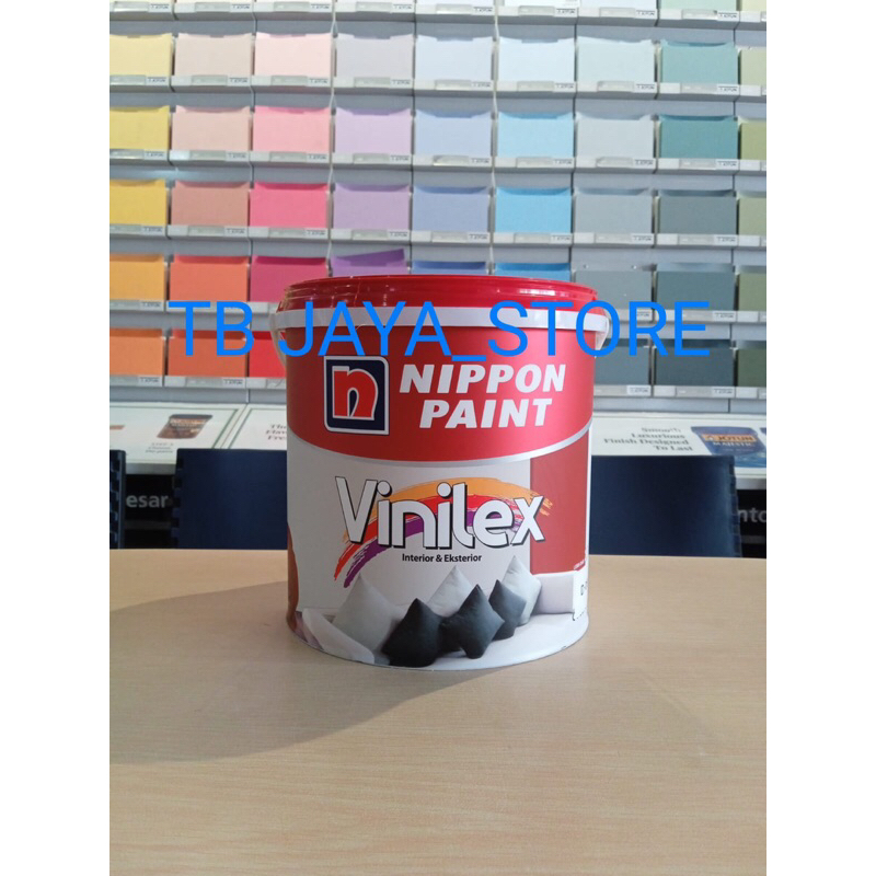 Jual NIPPON VINILEX KEMBANG 5 KG CAT TEMBOK VINILEX CHRYSAN WHITE 918 TINTING | Shopee Indonesia