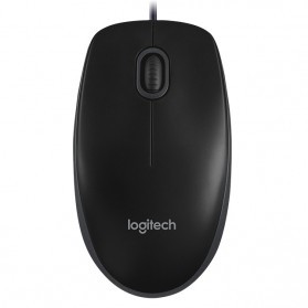 Jual Mouse Logitech B100 USB Cable | Shopee Indonesia