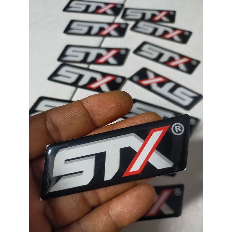 Jual STX AUDIO UK 8cm x2,6cm LOGO/LABEL/STICKER TIMBUL/EMBLEM GRILLBOX ...